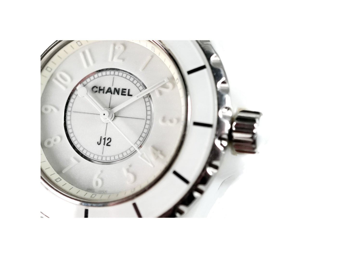 Chanel J12 White Phantom 10th Anniversary Ceramic Limited Edition H344 ...